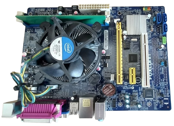 Motherboard And Cpu Bundles Foxconn Desktop Motherboard Bundle Includes Cpu Ram And Backplate